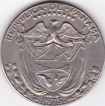 1975 Panama Medio (Half) Balboa Coin - Large Coin at Amazon's ...