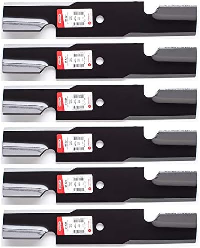 Amazon.com : Oregon 6PK 91-621 High Lift Blades for 48" Wright Stander ...