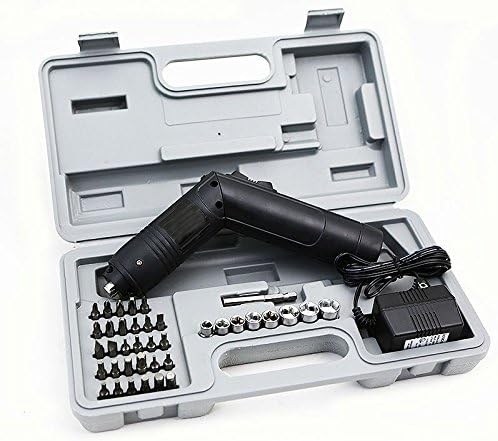 3.6V Foldable Cordless Screwdriver Kit Battery Operated 41 Pc Sets ...