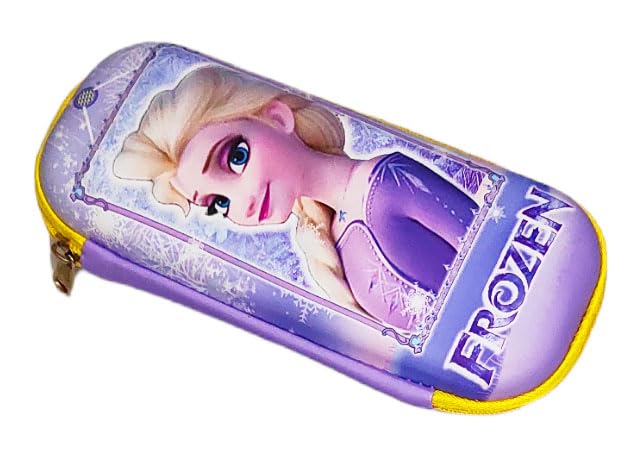 DISHVY® Frozen Anna Elsa Pencil Box for Girls | 8D Eva Pouch | Best ...
