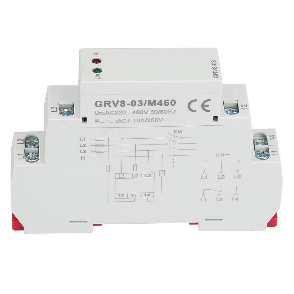 3 Phase Solid State Relay Ac 3 Phase Voltage Monitoring Relay, For ...