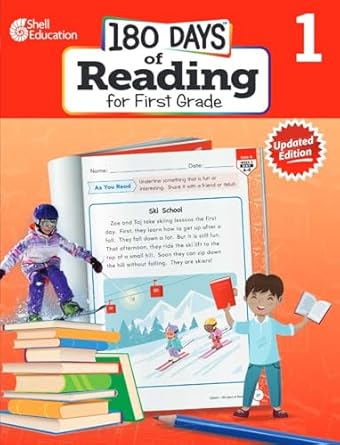 Amazon.com: 180 Days™: Reading for 1st Grade 2nd Edition Practice ...