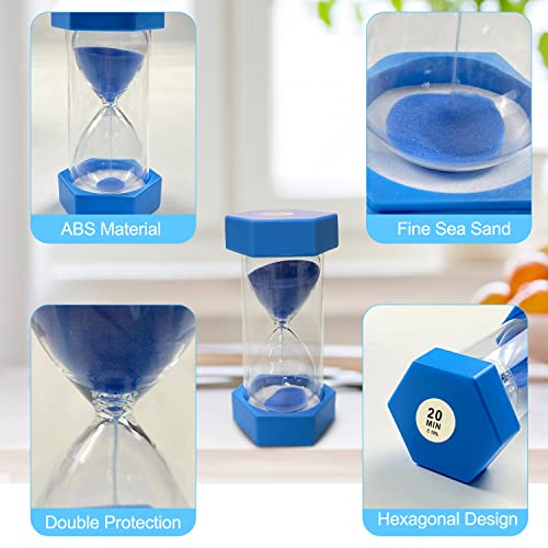 Hourglass Sand Timer, Sand Timer, Coloured Sand Timers for Children ...