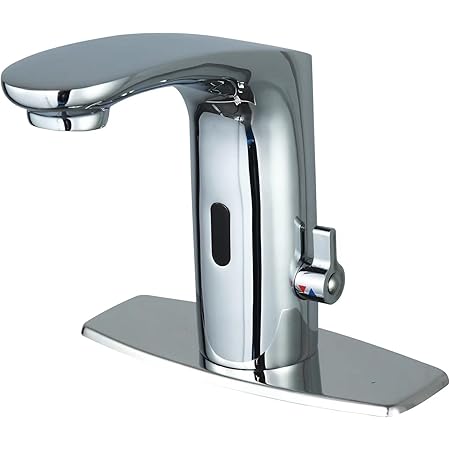 LEPO Touchless Sink Sensor Faucet, Automatic Motion Sensor Bathroom ...