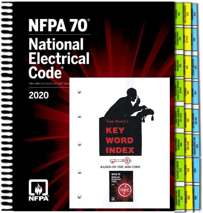 Electrical Standards Code 2020 NEC Electrical Code Book - Spiral Bound ...