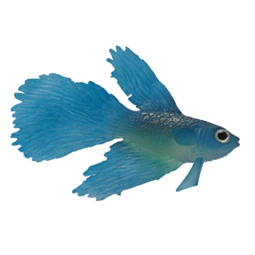 GAH Artificial Silicone Soft Glowing Effect Betta Aquarium Fish Tank ...
