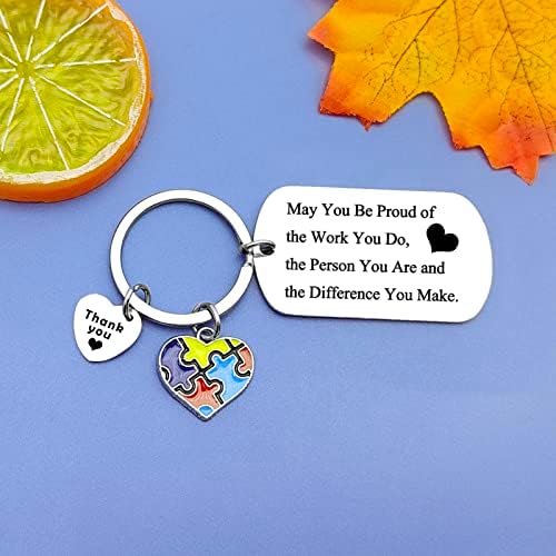 Amazon.com: Jielahua Autism Awareness Appreciation Gifts Autism Teacher ...