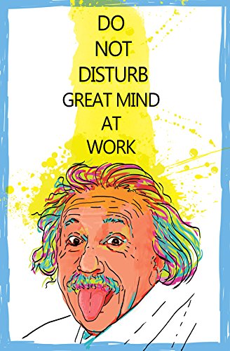 DND Einstein Glossy A4 Size Poster [Unframed] : Amazon.in: Home & Kitchen