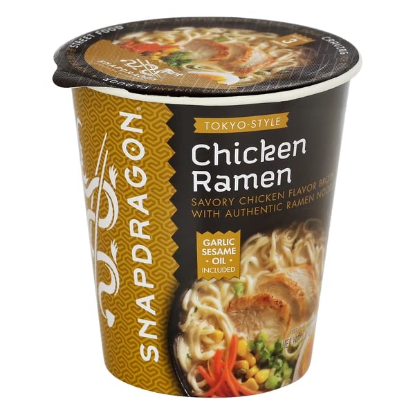 Amazon.com : Snapdragon Asian Foods, Tokyo-Style Chicken Ramen, 2.2 ...