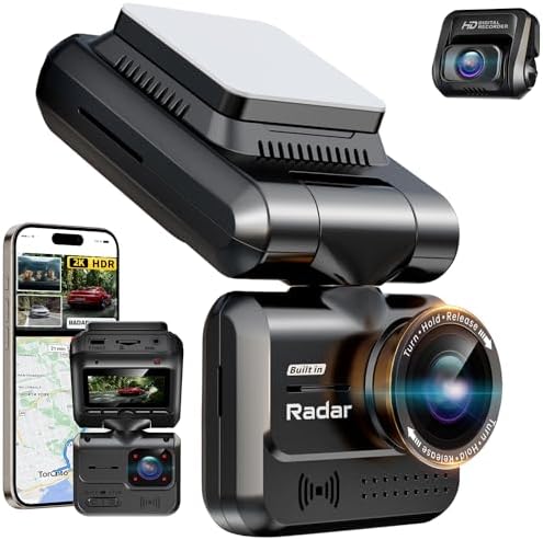 Amazon.com: TIESFONG 3 Channel 360° Dash Cam 24 Hours Parking Mode, 4K ...