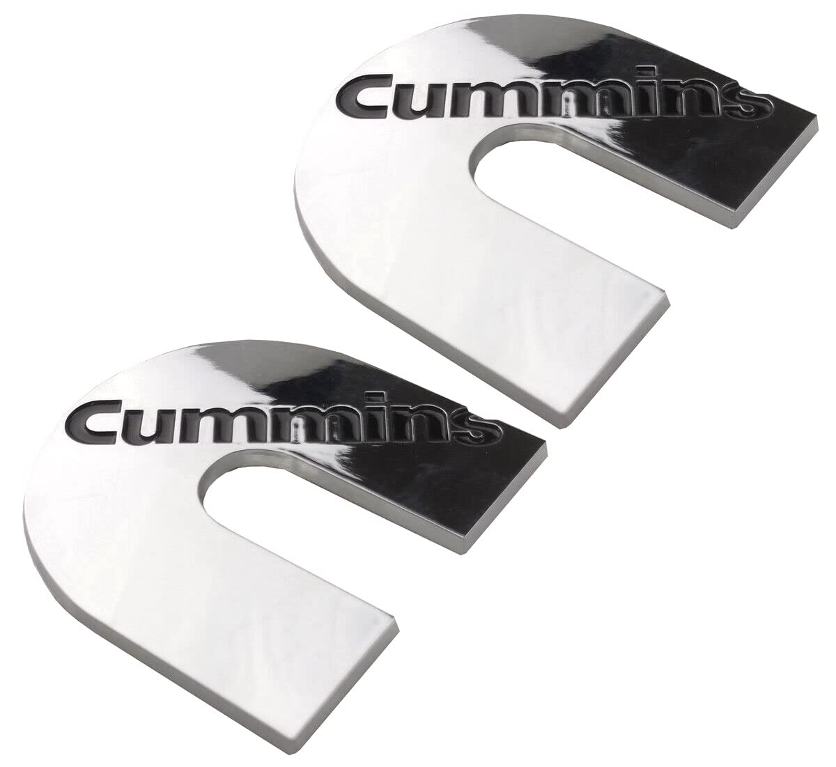 Chrome Cummins Stickers