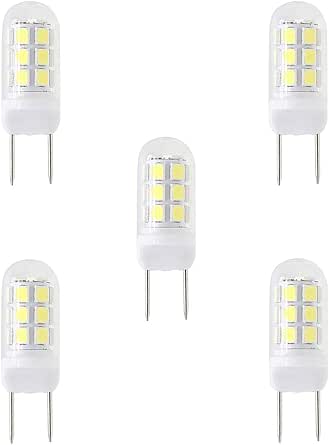 G8 LED, Dimmable 35W Halogen Replacement Bulb,G8 Bi-Pin Bulb LED, 24 X ...