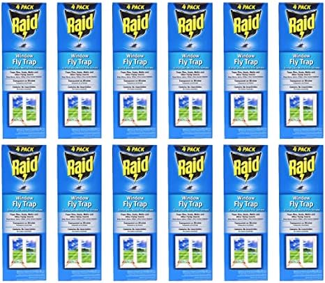 Amazon.com : Raid Window Fly Trap (12 Pack) : Patio, Lawn & Garden