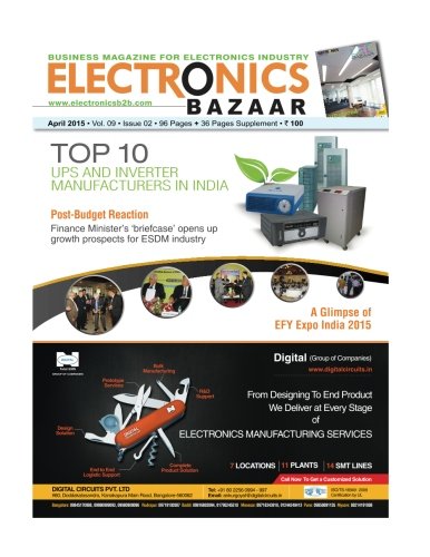 Electronics Bazaar, April 2015: April 2015: Pvt Ltd, EFY Enterprises ...