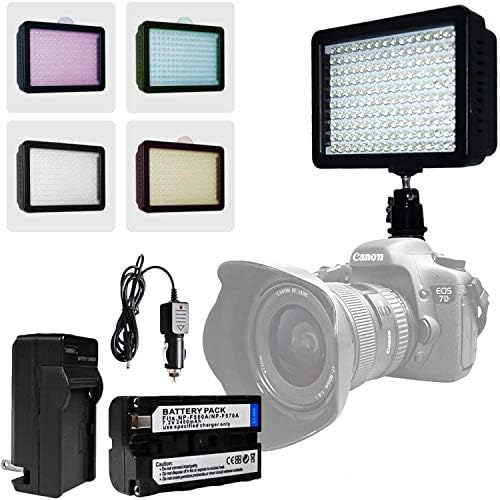 Amazon.com : CowboyStudio Led CN-126 Ultra High Power 126 LED Digital ...