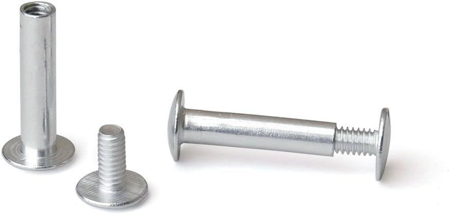 Amazon.com : TruBind Aluminum Chicago Screw and Post Sets | 1/8 inch ...