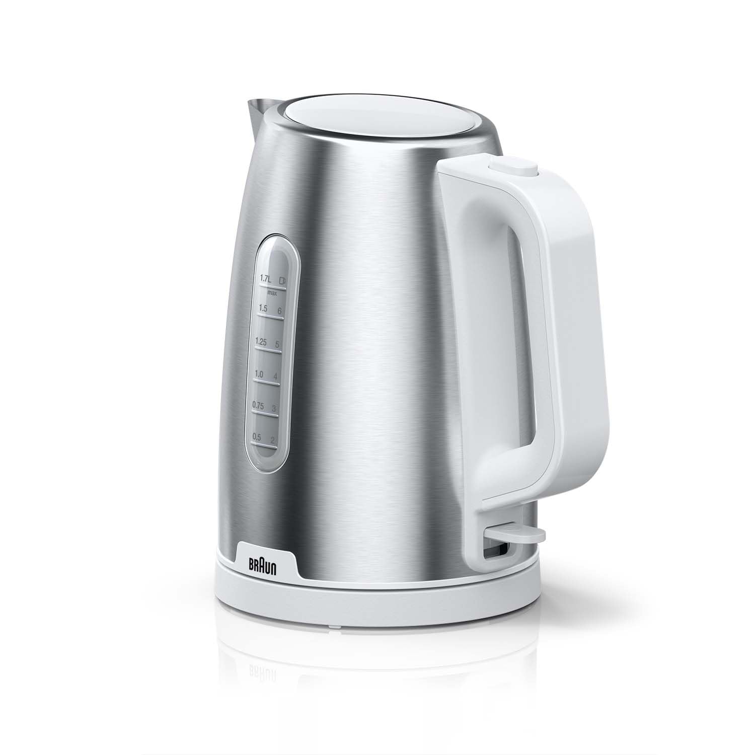 Braun PurShine WK1500WH, Electric Kettle with 360° Rotating Base, Water ...