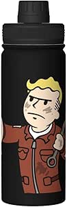 Amazon.co.jp: Thermos Flask, Fallout Vault Boy, Sports Bottle ...