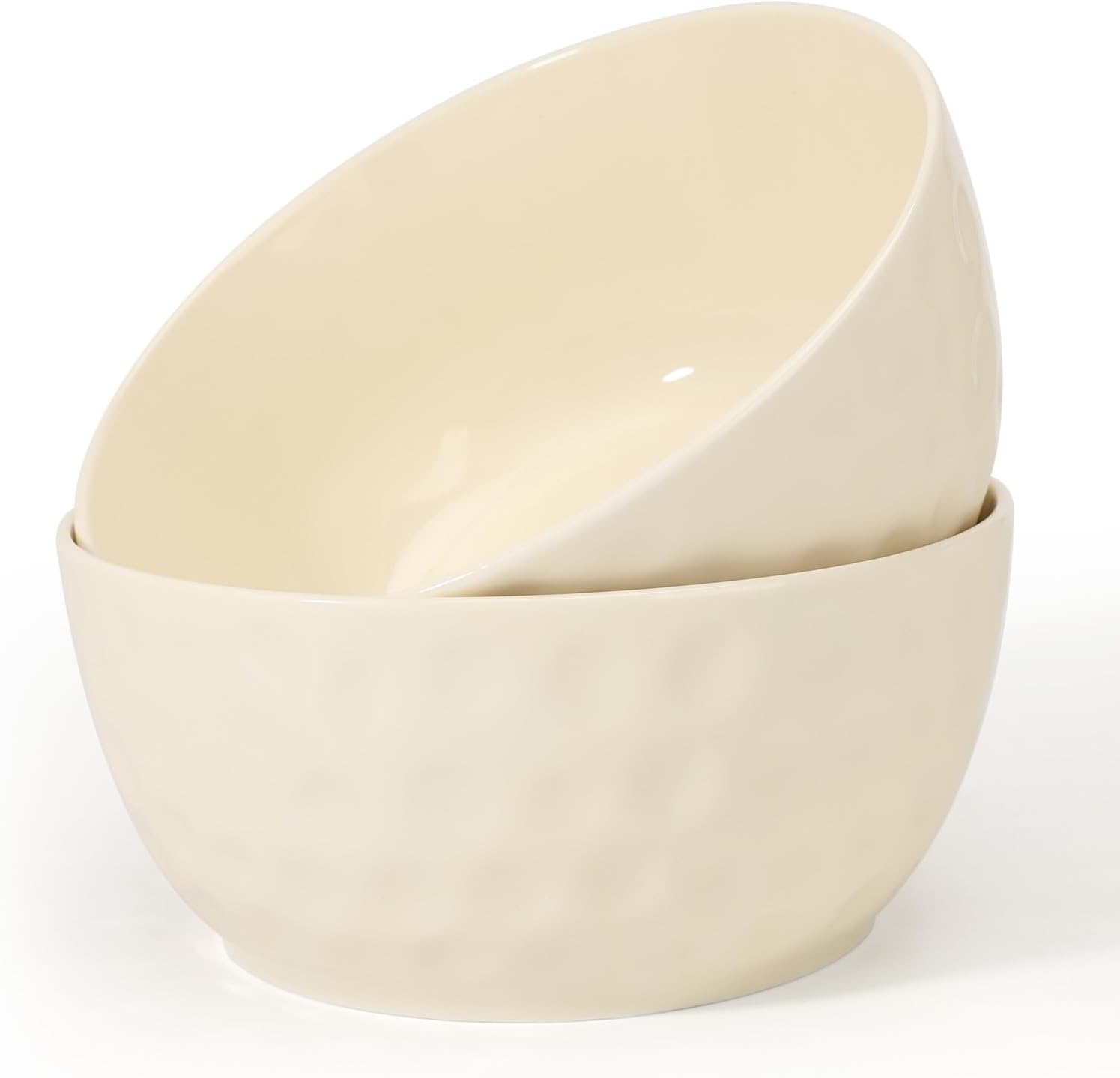 Amazon.com | Ngnljgc Salad Bowls, Large Pho Bowls, 8" Stone Patterned ...