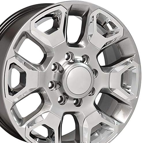 Amazon.com: OE Wheels DG66 20 Inch Rim Fits Ram 2500 Style 8x165.1 20x8 Gloss Hyper Silver with ...