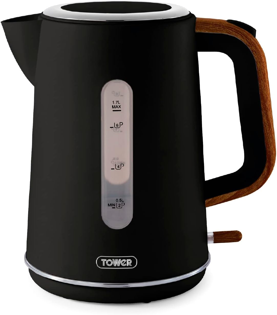 Tower T10037JDE Jug Kettle with Rapid Boil, 3000W, Jade Green, 1.7 L ...