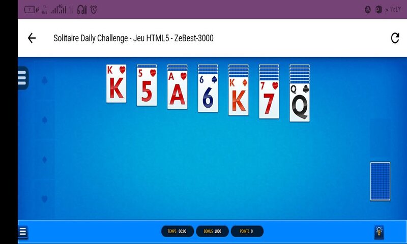 Solitaire Daily Challenge - App on Amazon Appstore