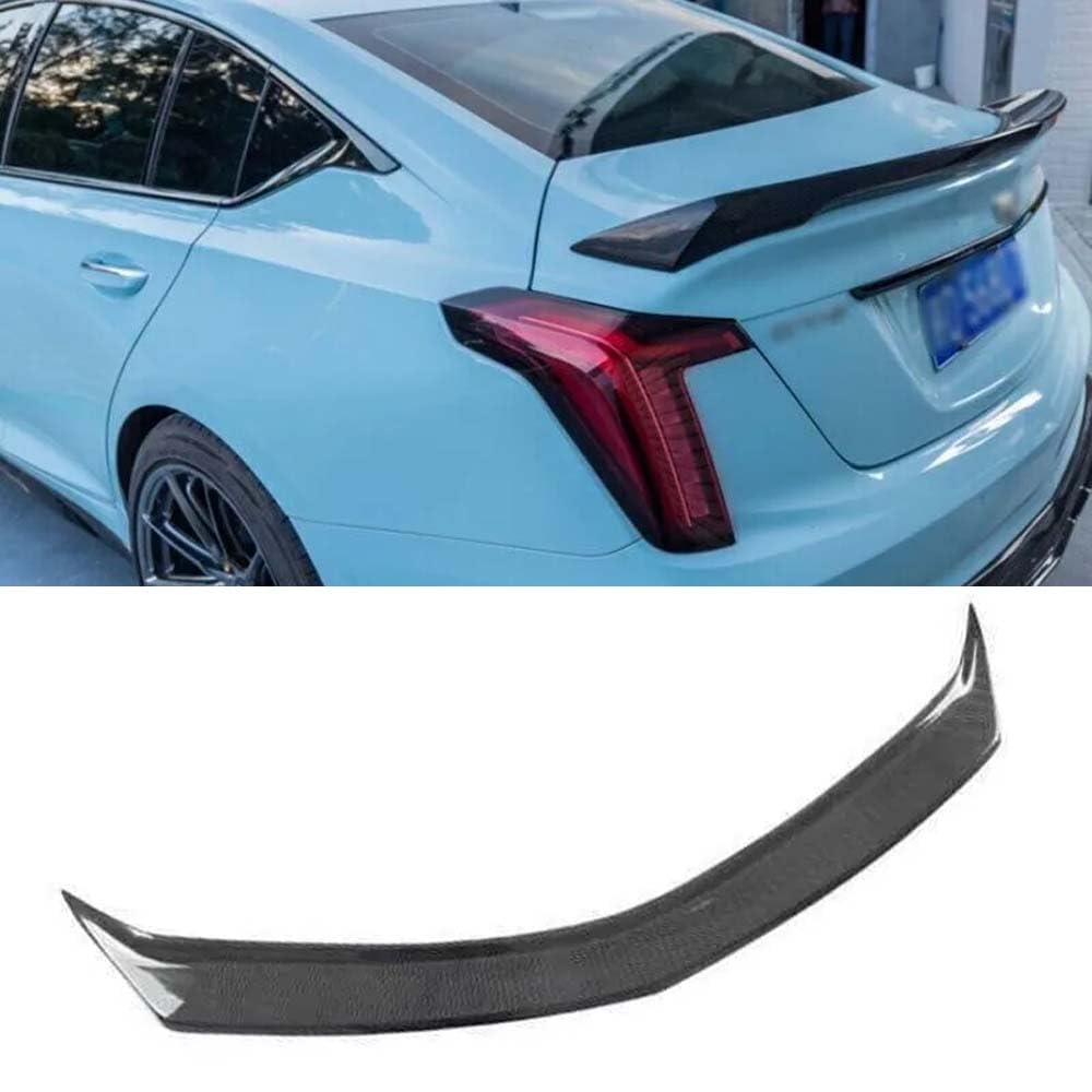 Amazon.com: Rear Tail Spoiler Wing Trunk Lip Fits Cadillac CT5 CT5-V ...