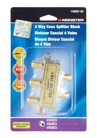 Amazon.com: SPLITTER 4-WAY COAX : Electronics