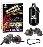 Naiicute Motorcycle Ear Plugs with Lanyard for Wind Noise Reduction ...