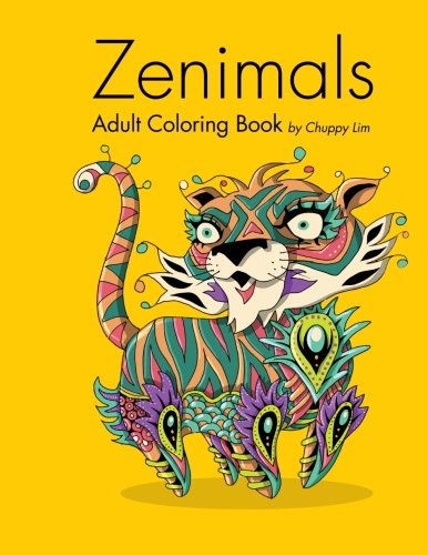 Zenimals: Adult Coloring Book : Amazon.in: Books