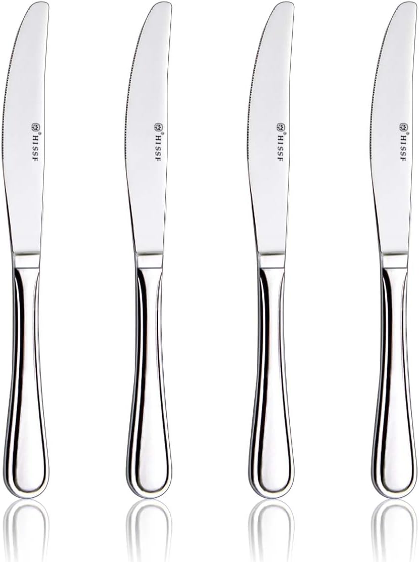 Amazon.com: Laguiole Set of 6 Stainless Steel Butter Knives with Ivory ...