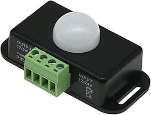 Amazon.com: DC 12V 24V 6A Automatic Adjustable PIR Motion Sensor Switch ...