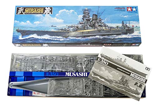 Tamiya Models Japanese Musashi Battleship - Scale Model Kits Online Store