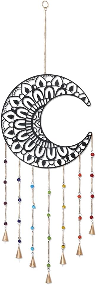 Amazon.com: Buddha Groove Fairtrade Moon Mandala Chakra Wall Hanging ...