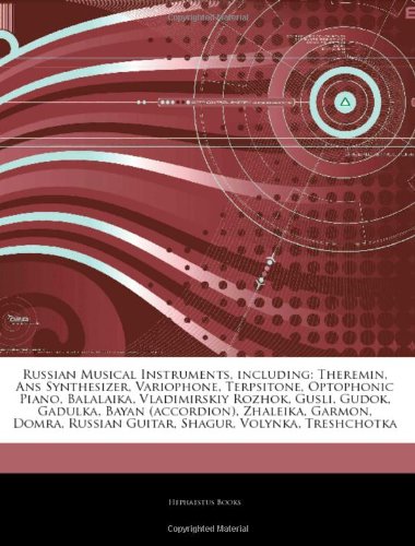 Amazon | Articles on Russian Musical Instruments, Including: Theremin ...