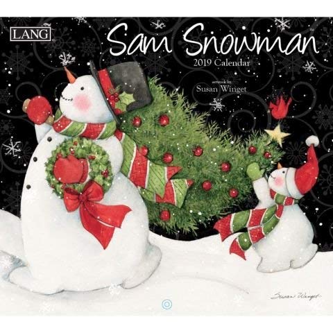 Sam Snowman 2019 Calendar: Winget, Susan: 9781469405841: Amazon.com: Books