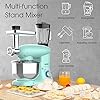 Amazon.com: KUPPET 3 in 1 Stand Mixer, 6 Speed Electric Mixer, Tilt ...