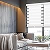 Amazon.com: OUDUCK Cordless Zebra Blinds for Windows, 68" W x 72" H Zebra Roller Shades with ...
