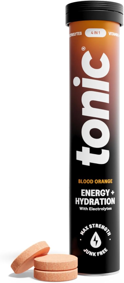 Tonic Health Energy and Hydration Tablets - 15 Vitamins, Minerals ...