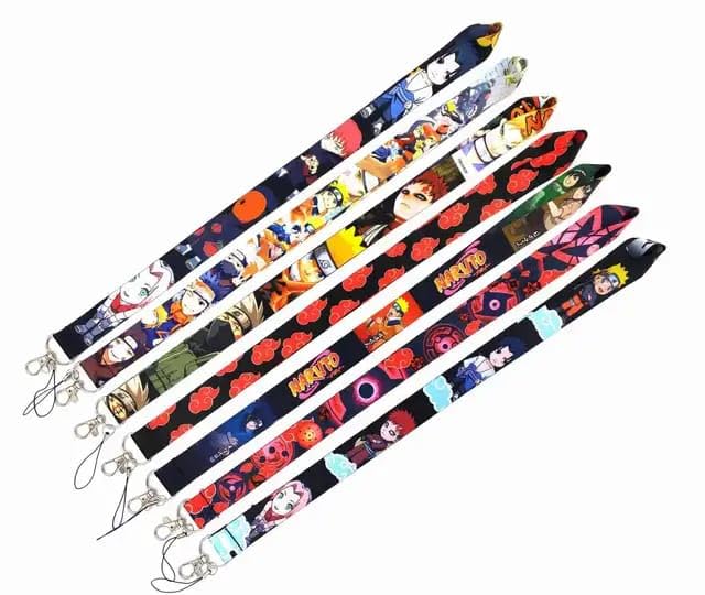 Kustomz Vikings Anime Naruto Nylon Straps Id Holder Anime Lanyard with ...