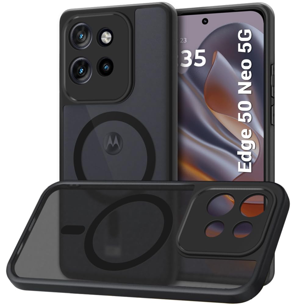 TheGiftKart Hybrid Shockproof Back Cover Case for Motorola Moto Edge 50 ...