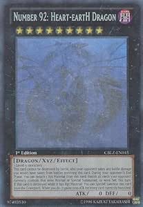 Yu-Gi-Oh! - Number 92: Heart-eartH Dragon (CBLZ-EN045) - Cosmo Blazer ...
