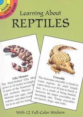 Learning About Reptiles (Dover Little Activity Books): Jan Sovak ...