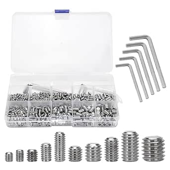 M3 M4 M5 M6 M8 Allen Head Socket Hex Grub Screw Set Screws Allen ...