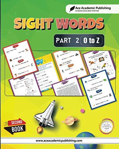 Amazon.com: Sight Words - Part 2 (O to Z): Includes Activities and ...