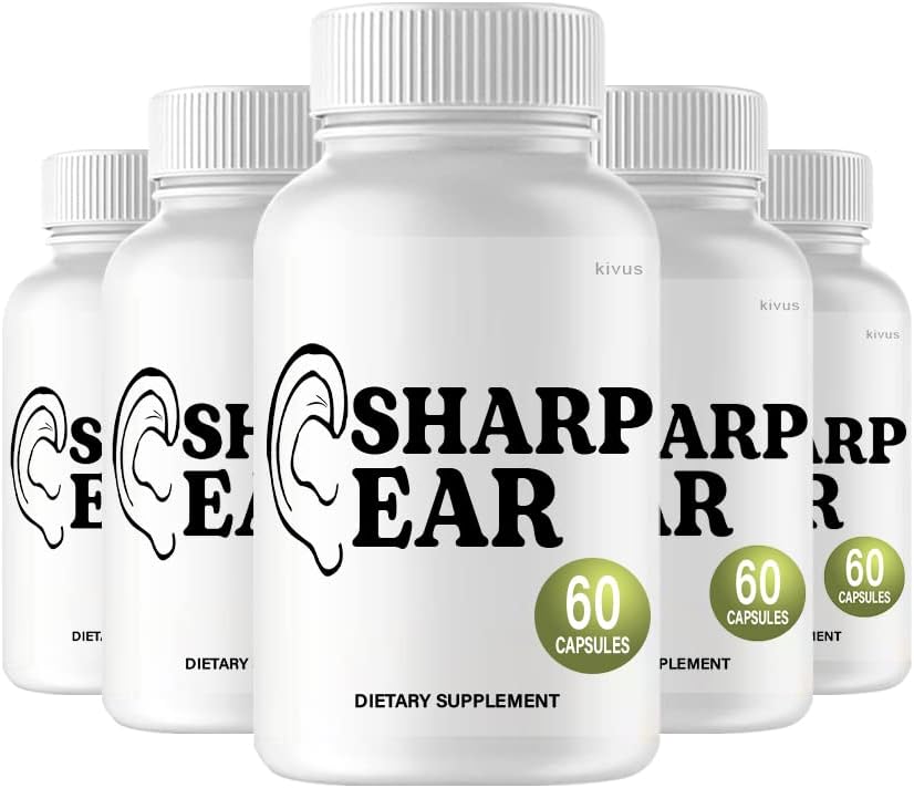 Amazon.com: (5 Pack) Sharp Ear - Sharp Ear Advanced Tinnitus Support ...