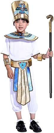 Ricjurzzty Kids Egyptian Costume Set- Cleopatra Costume Egyptian ...