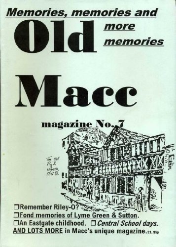 Old Macc Magazine No 7: Hilary (editor) Pickford: Amazon.com: Books