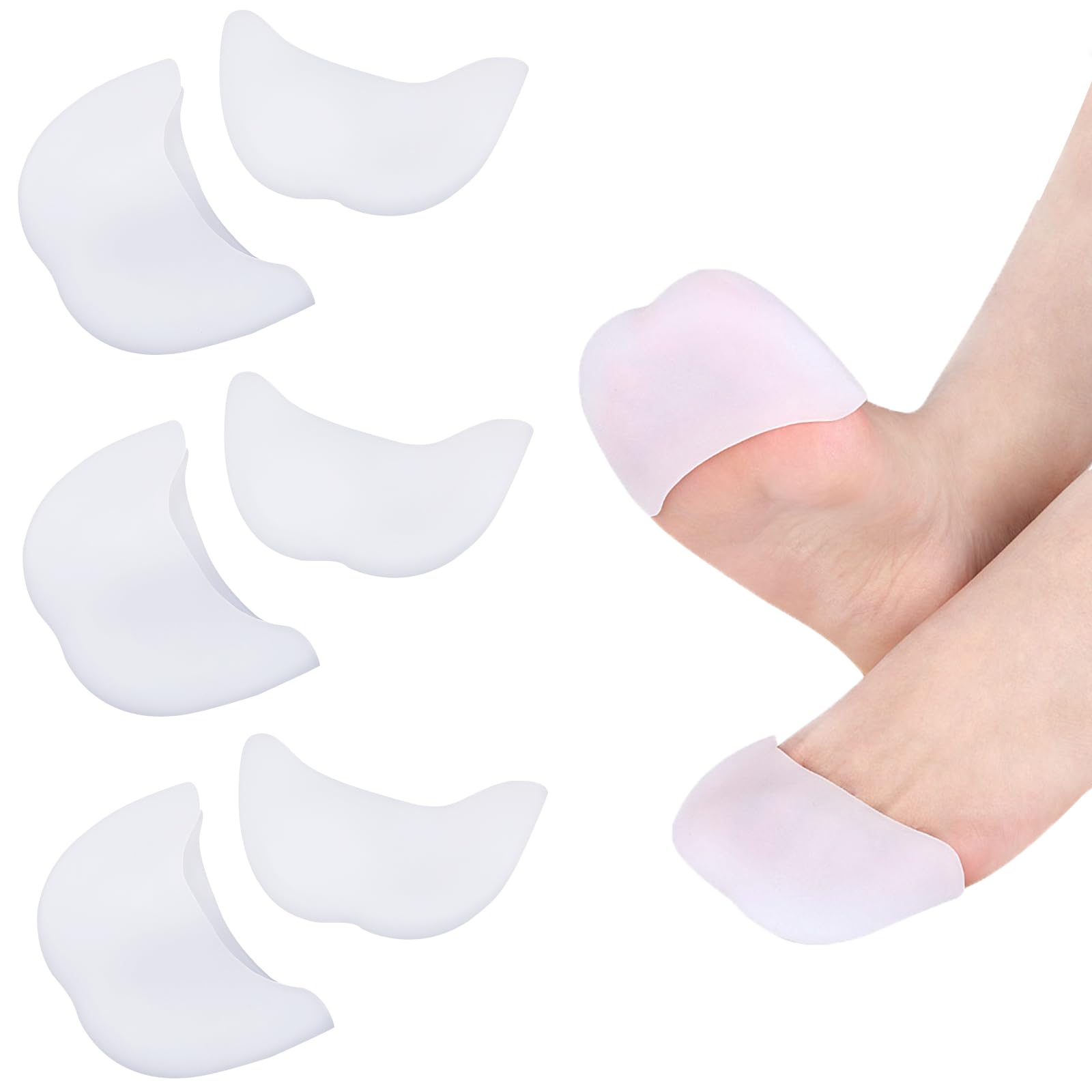 Amazon.com: Misorita Head High Heel Toe Protectors Women, Wide Head Toe ...