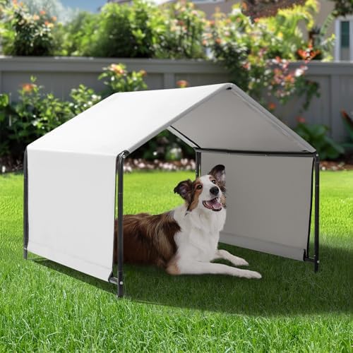Amazon.com : 4'x4'x3' Dog Tent, Dog Shade Shelter Outdoor Deep Grey ...